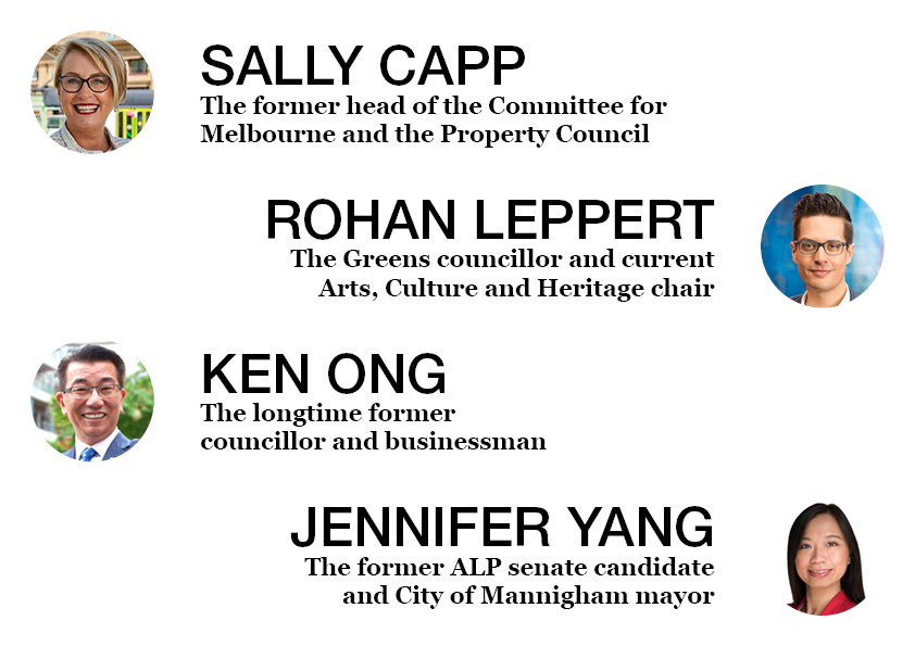 Eyes on the town hall prize: Who will be Melbourne's next lord mayor ...