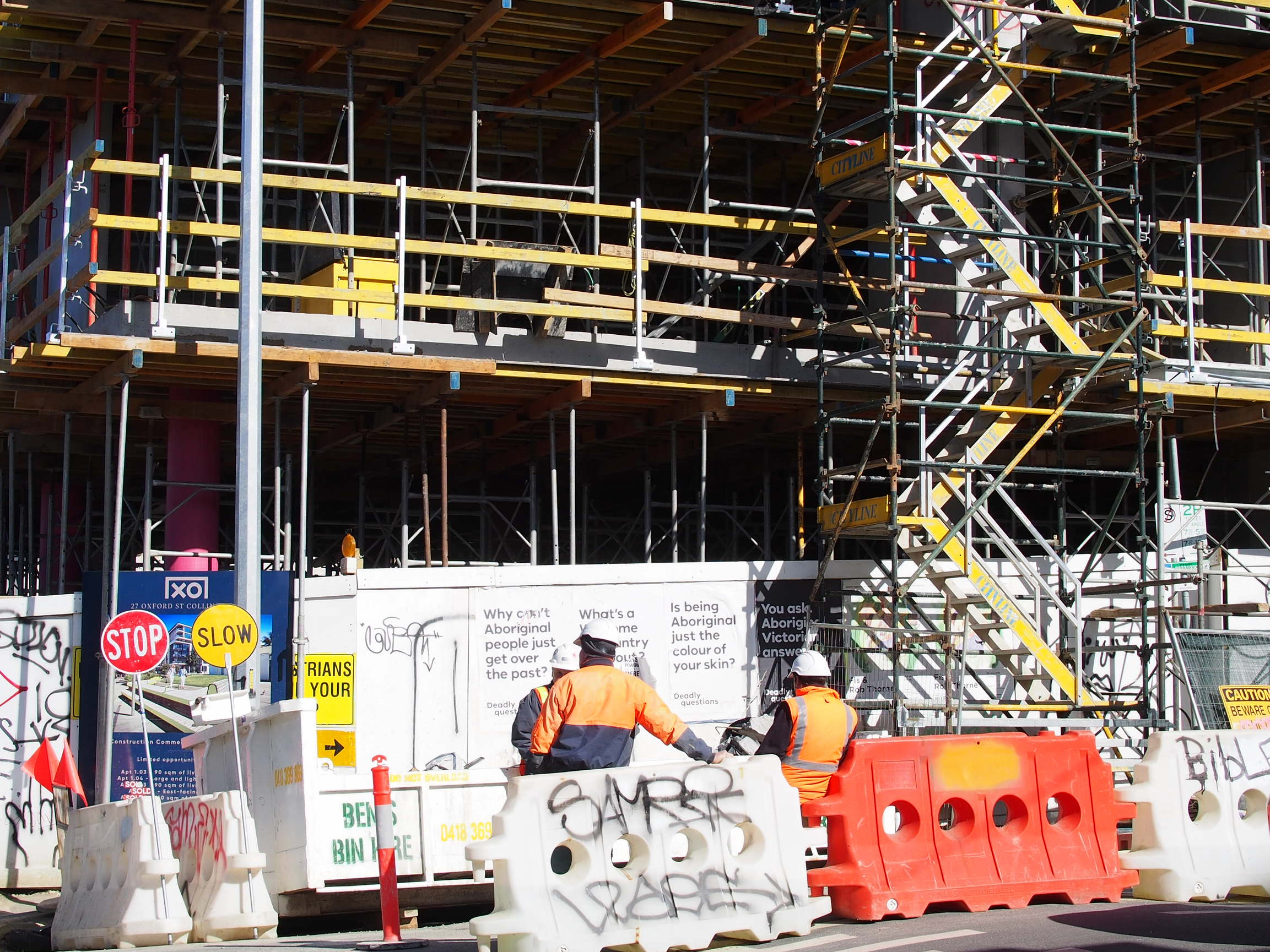 Slipping construction numbers point to lean times for Melbourne’s ...